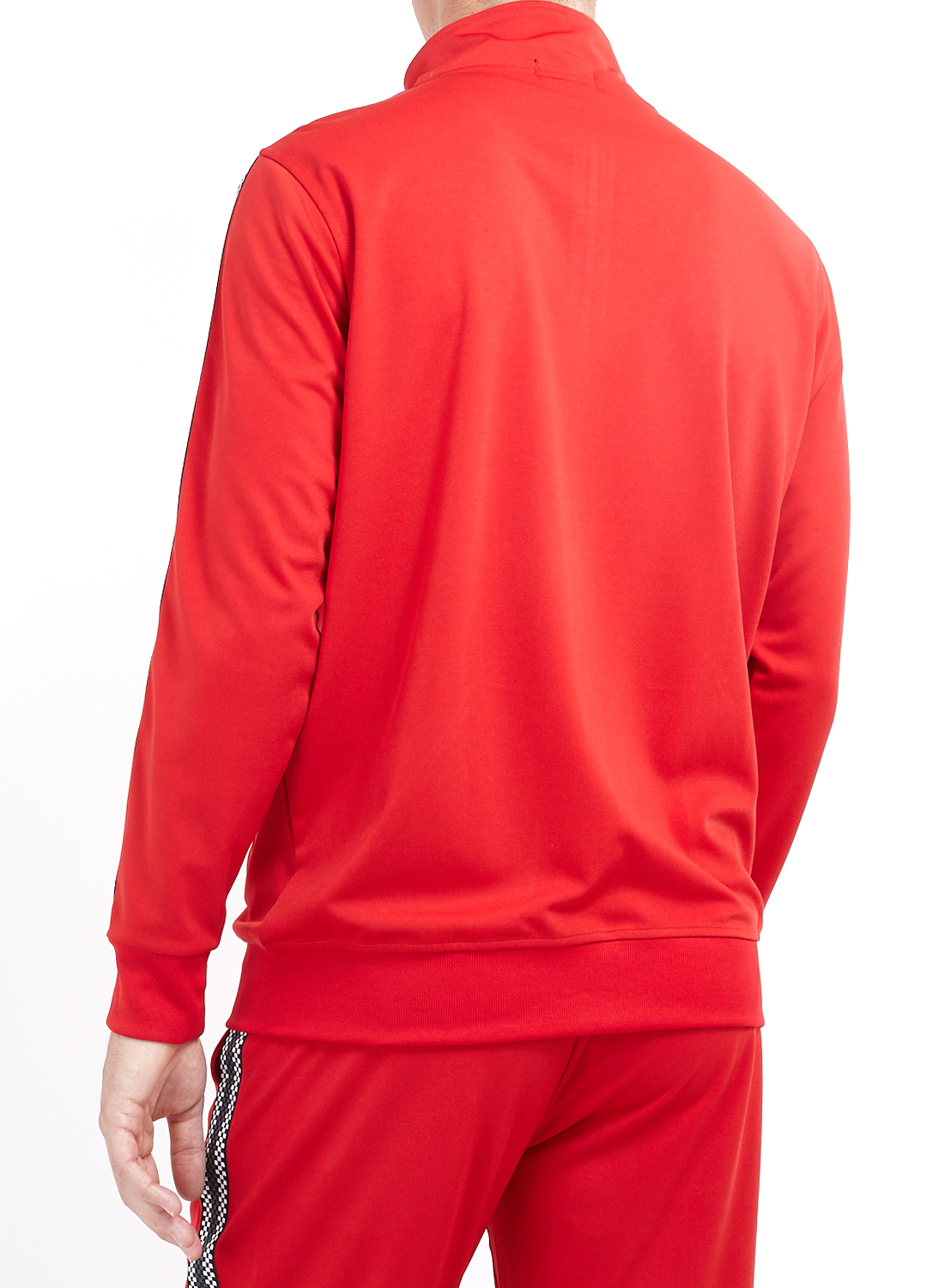 Brave Soul Square Red Striped Tracksuit Top – The Wholesale Clothing ...