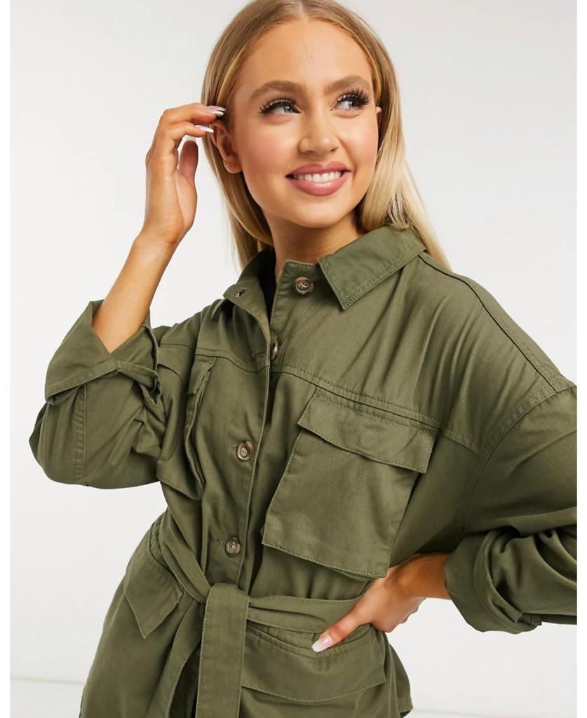 Khaki Military Shirt Ladies at James Silvers blog